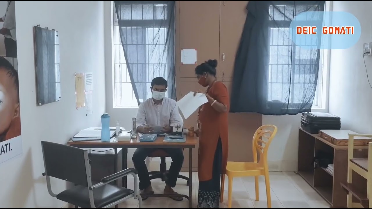 Daily activities of District Early intervention centre (DEIC) of Gomati ...