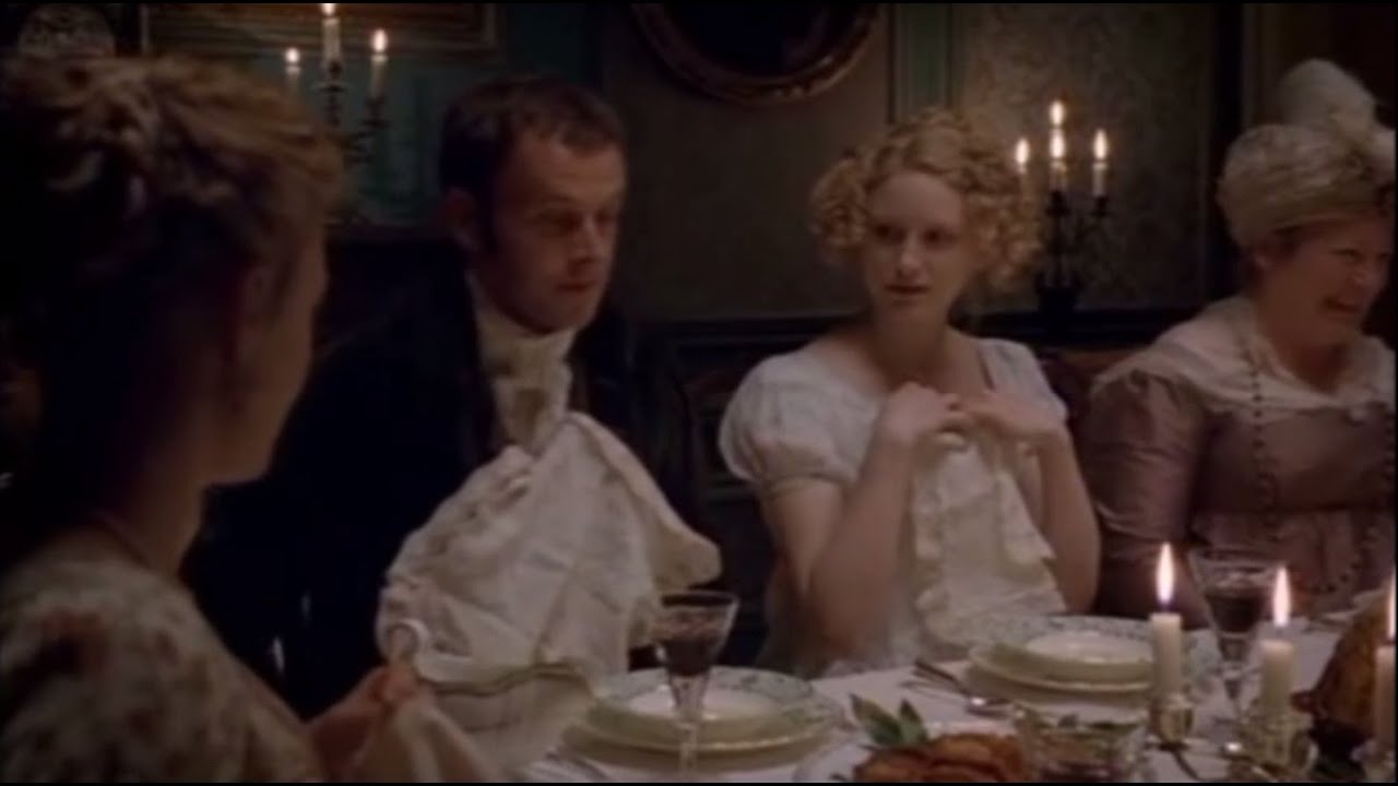 Emma Film 2009 Jane Austen Harriet Smith at dinner English with ...