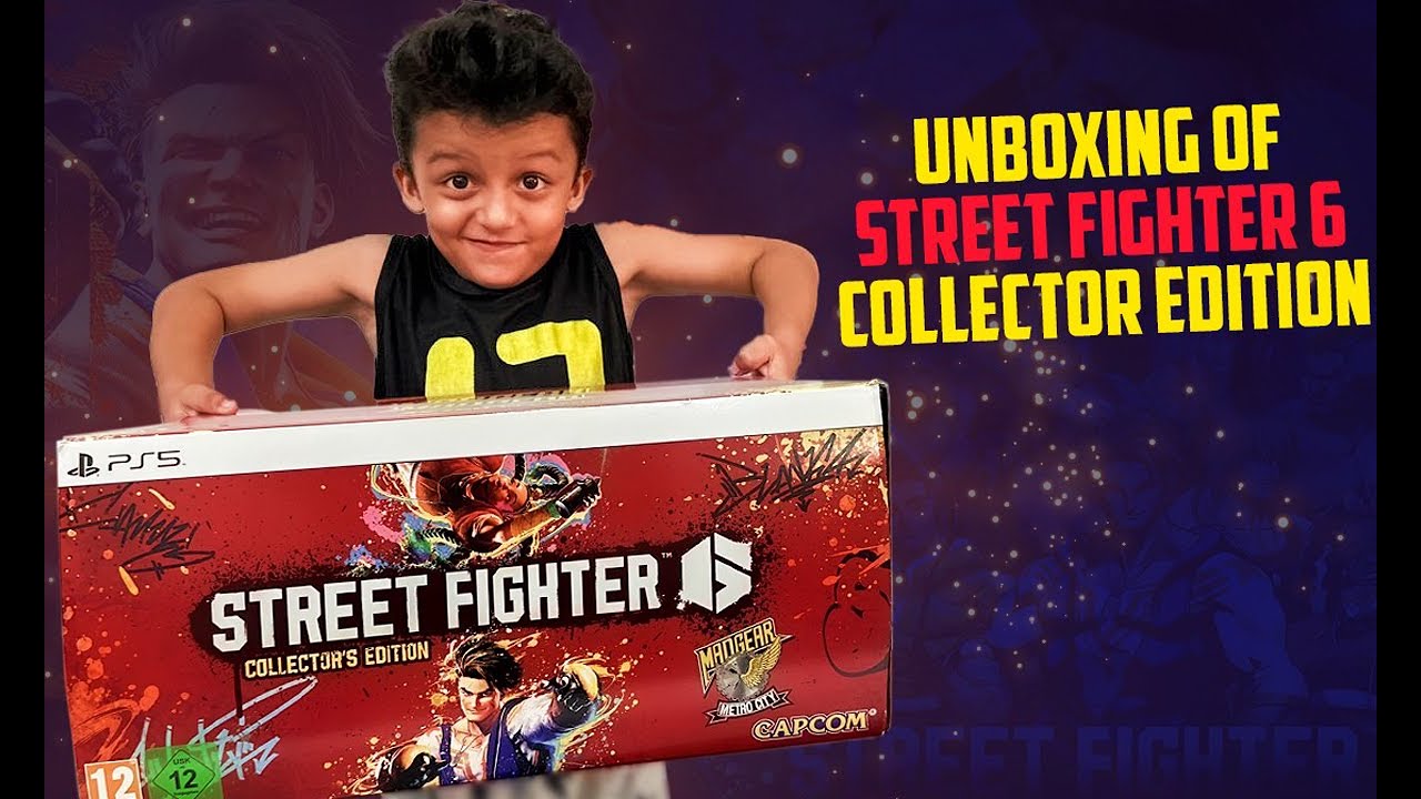 Unboxing Street Fighter 6 Collector Edition - YouTube
