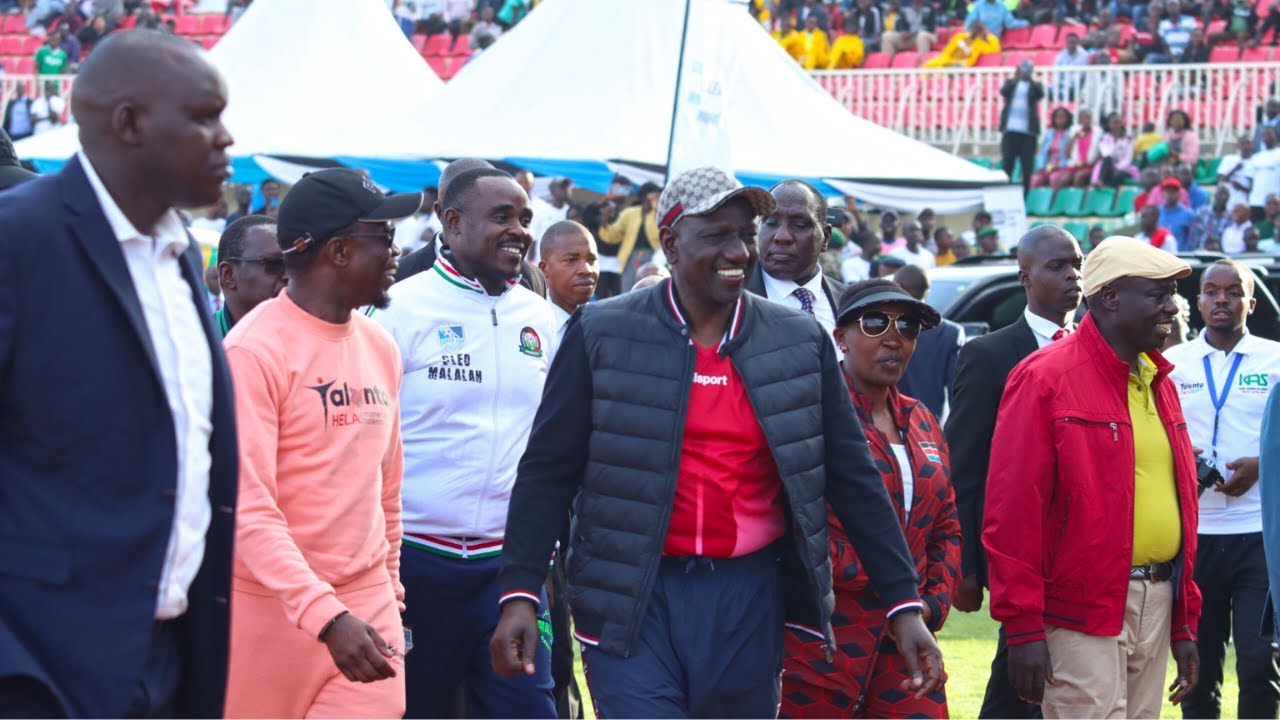 LIVE:PRESIDENT RUTO AT THE GROUND BREAKING OF TALANTA SPORTS GROUND ...
