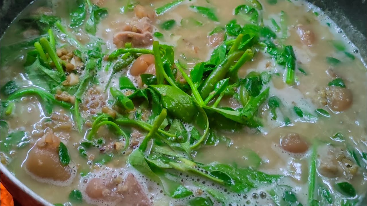 Cooking Mung Beans for Dinner - YouTube