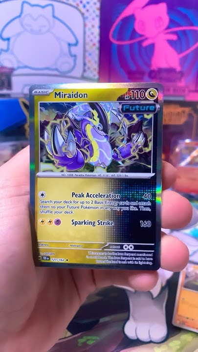Miradon! Pokemon Temporal Forces Pack #opening #music #pokemon #tcg ...