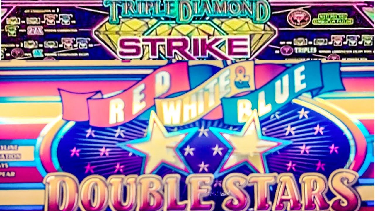 Old School Double Stars Red White & Blue and Triple/Double Diamond ...