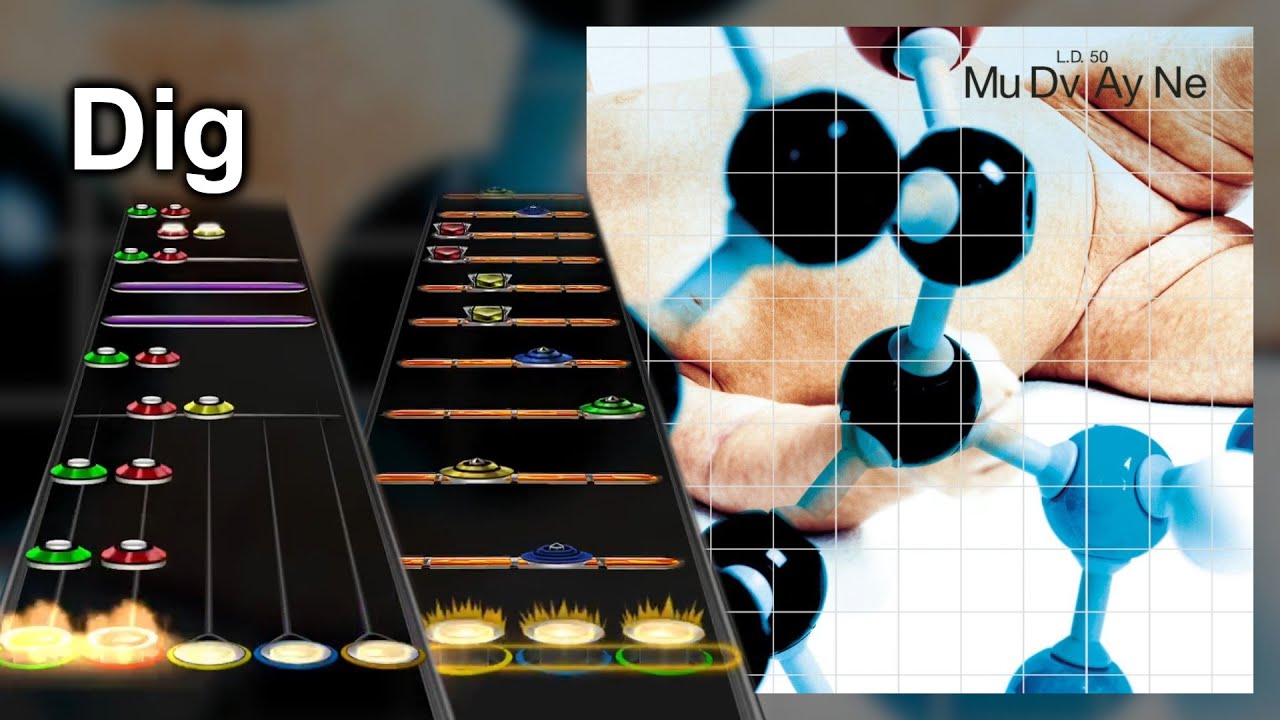 Mudvayne - Dig - Full Band Chart Preview - YouTube