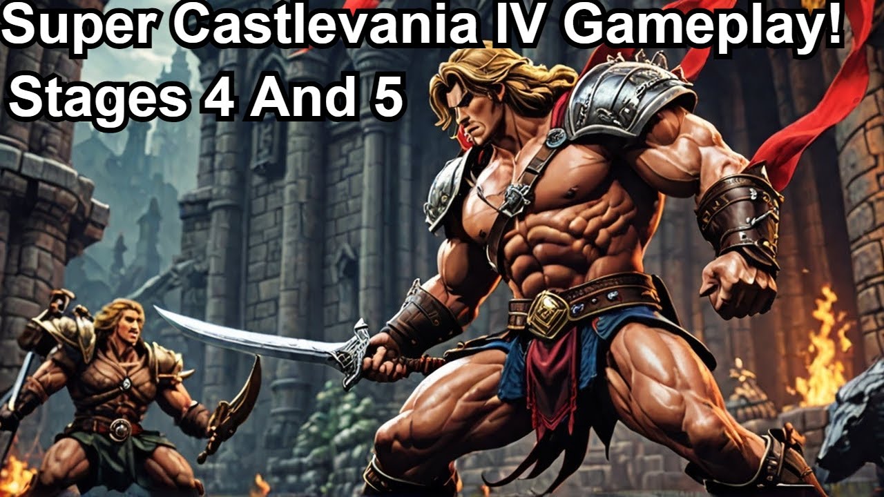 Super Castlevania IV Gameplay! Stages 4 And 5 - YouTube