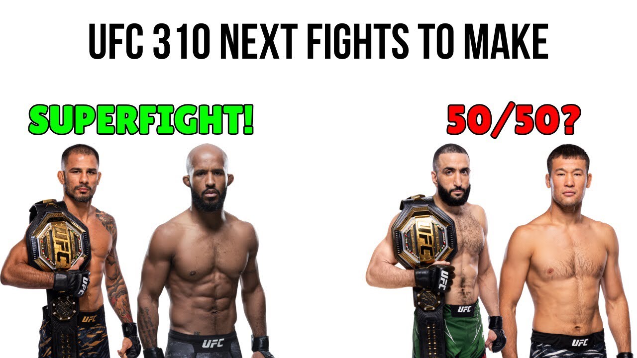 Matchmaking Every Fight that NEEDS to Happen after UFC 310… - YouTube