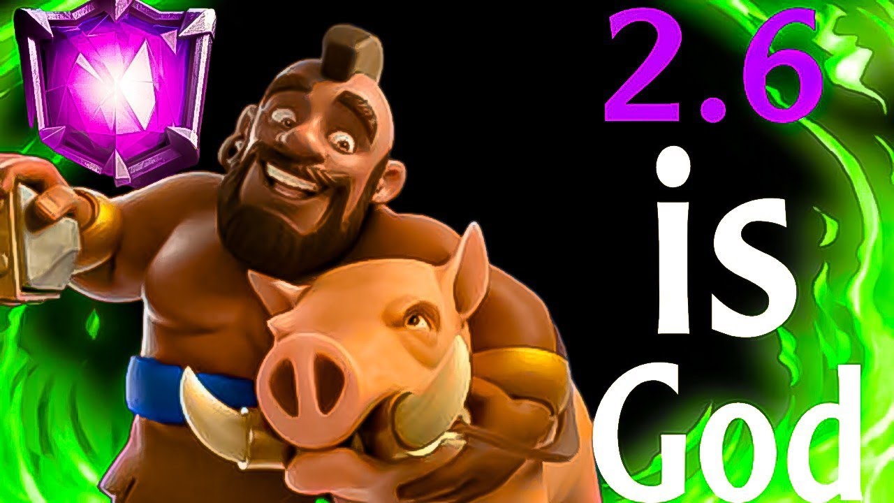 2.6 Hog rider Ultimate Champion 89% Win Rate🤫😱 - YouTube