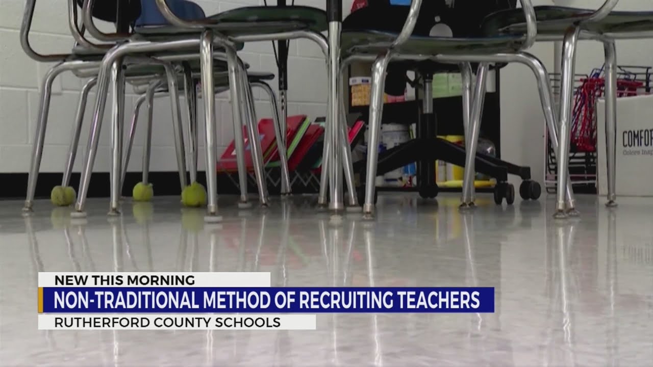 Non-traditional method of recruiting teachers in Rutherford County ...