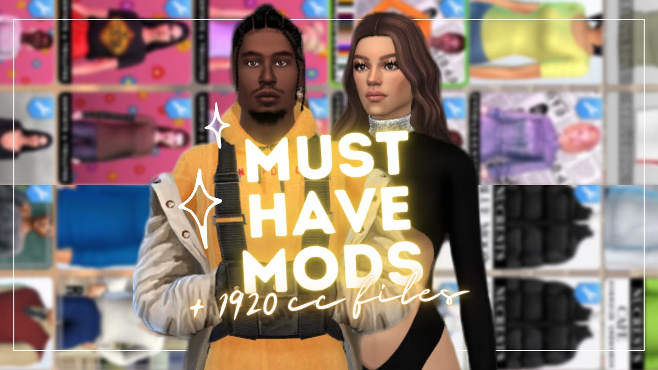 MUST HAVE MODS FOR THE SIMS 4 + CC FOLDER (1920+ FILES) / FEMALE + MALE ...