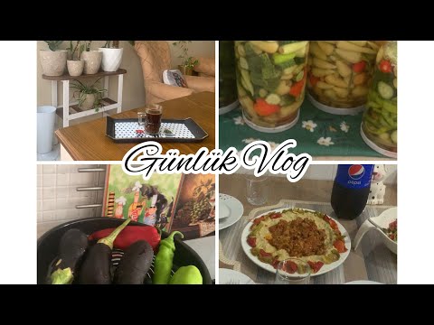 Sıcak suyla🔥turşu🫙deneyimi akşam menüsü👩‍🍳