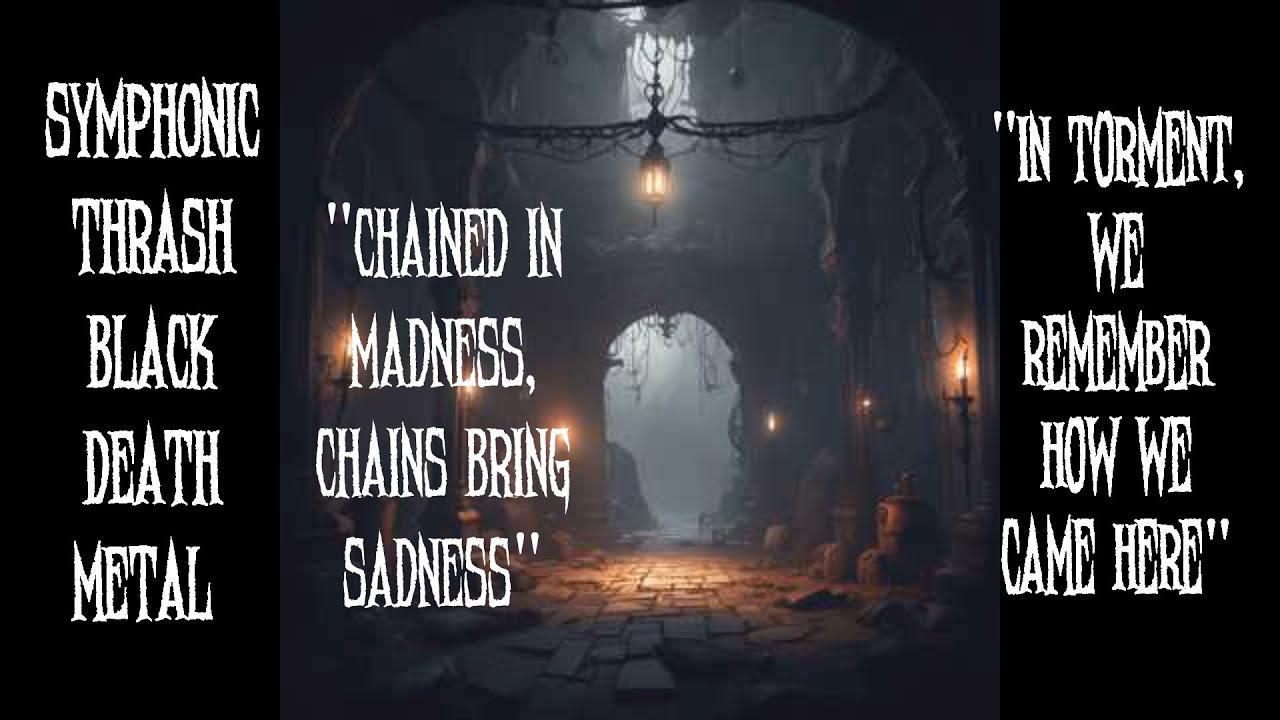 "Chained in madness, Chains bring sadness" Symphonic Thrash Black Death ...