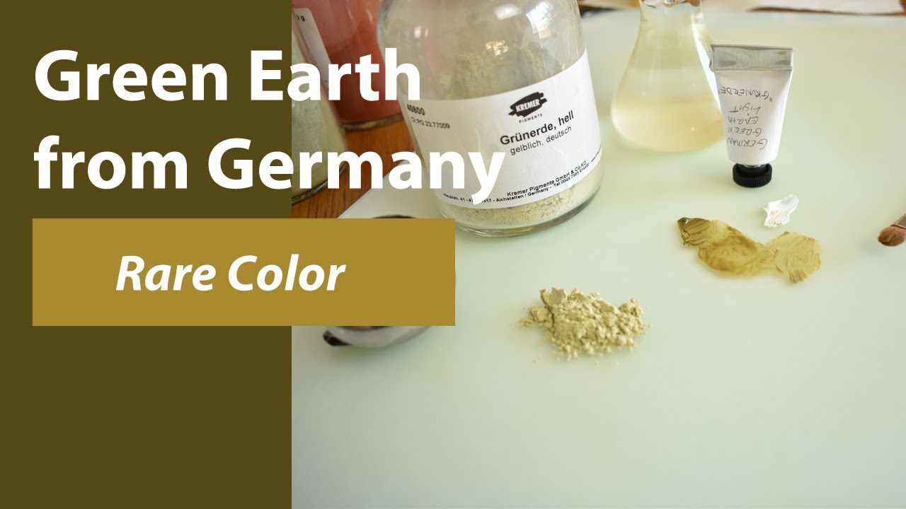 Unique Natural Green Earth Color Pigment & How to Make Your Own ...