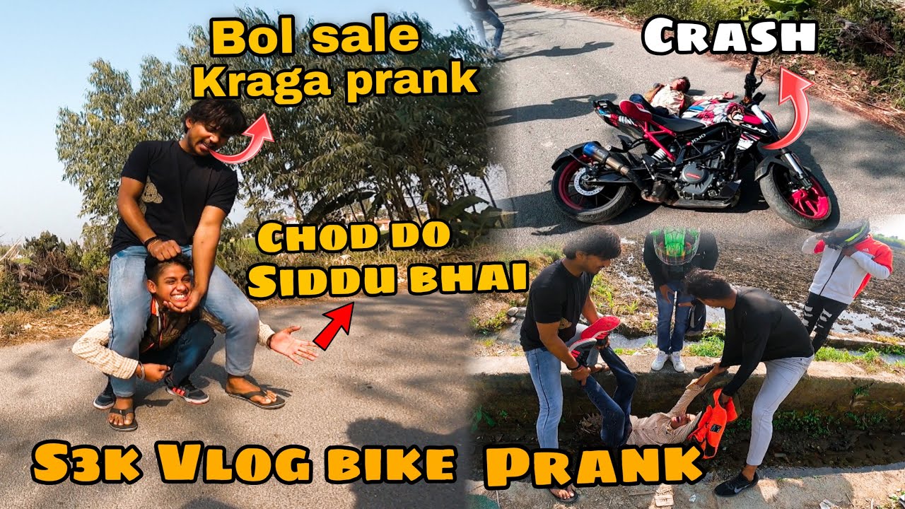 S3k Vlog bike prank @s3kvlog756 @s2manvlog @S3Kvlog561 hy ️ - YouTube