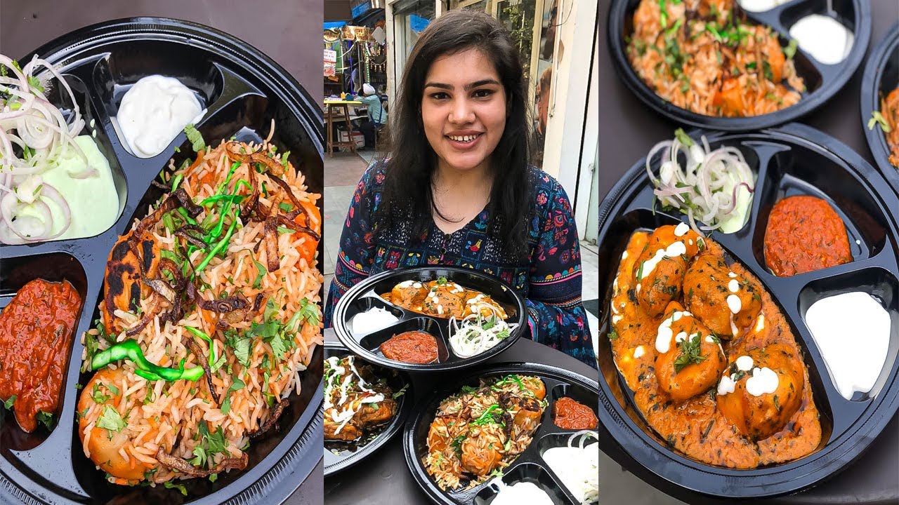 Biryani momos// butter chicken momos momo lover - YouTube