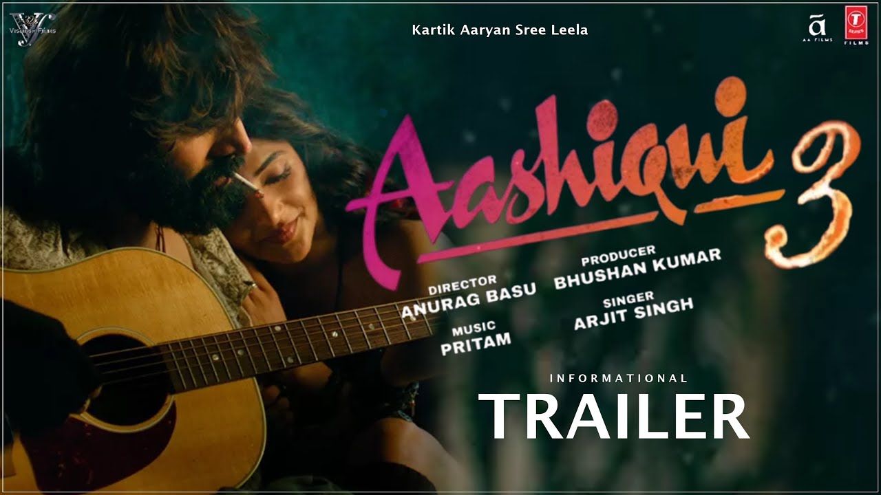 Aashiqui 3 - Informational Trailer | Kartik Aryan | Sreeleela ...