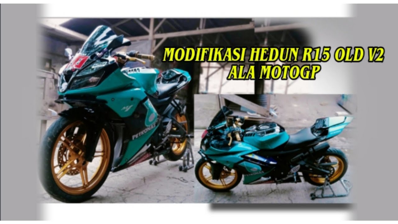 MODIFIKASI R15 V2 JADI MOTOGP - YouTube