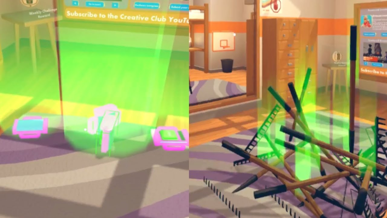 Scrapped Arena EMPs and Rakes Showcase (Rec Room) - YouTube