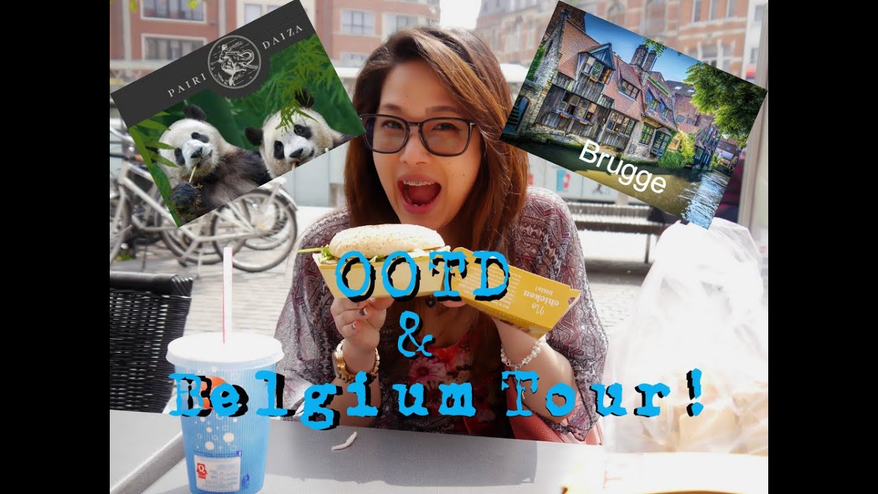 OOTD and Belgium Tour with me - YouTube