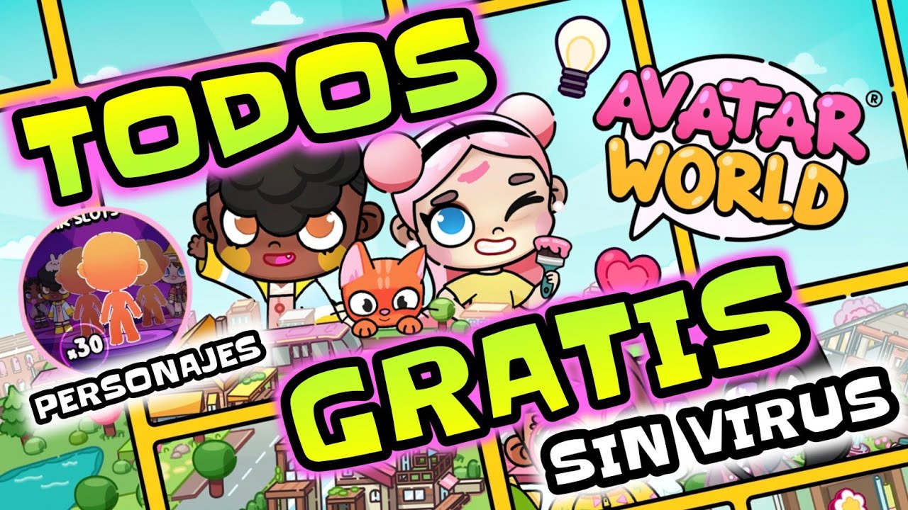 TENER todo GRATIS en AVATAR WORLD sin VIRUS Nr5 Zone / TODO GRATIS en ...