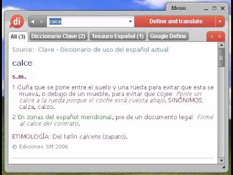 Definición de calce - YouTube