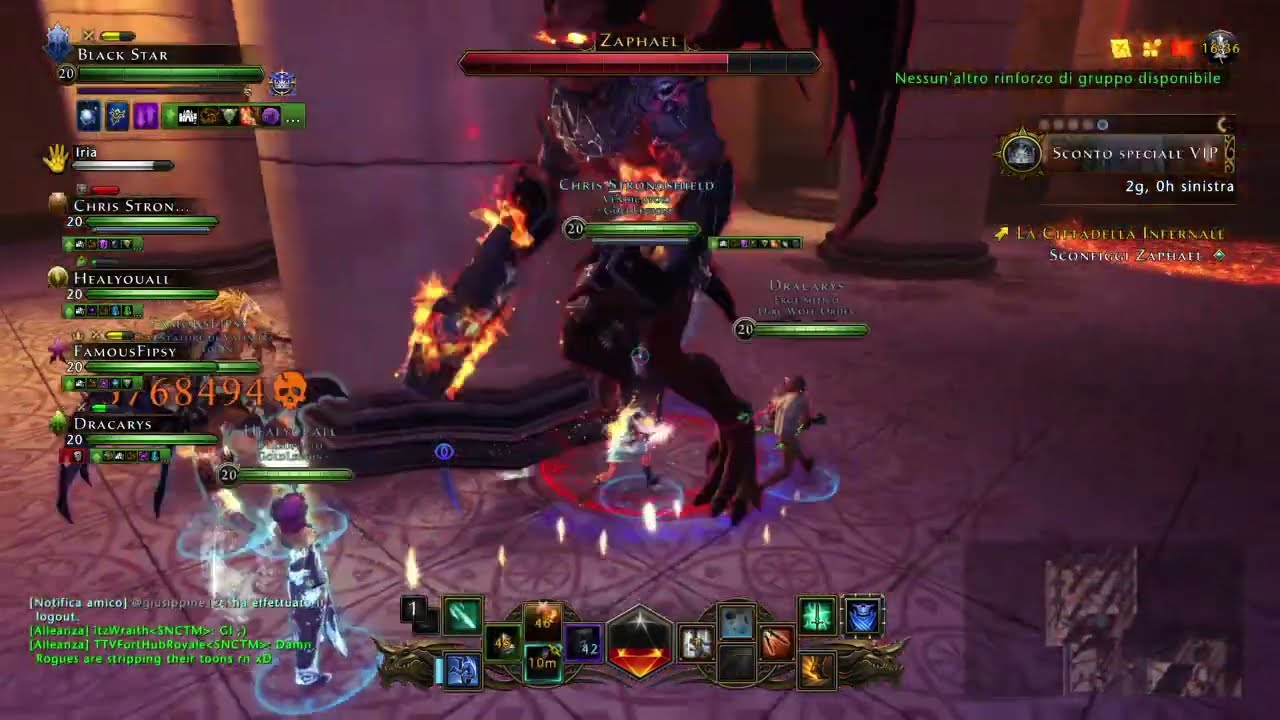 NEVERWINTER ITA - REAPER / CITTADELLA INFERNALE (TR TRICKSTER ROGUE ...