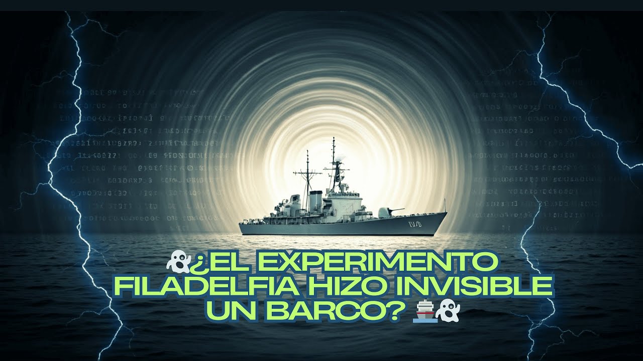 ¿El EXPERIMENTO FILADELFIA hizo INVISIBLE un barco? 🚢👻 | La teoría que ...