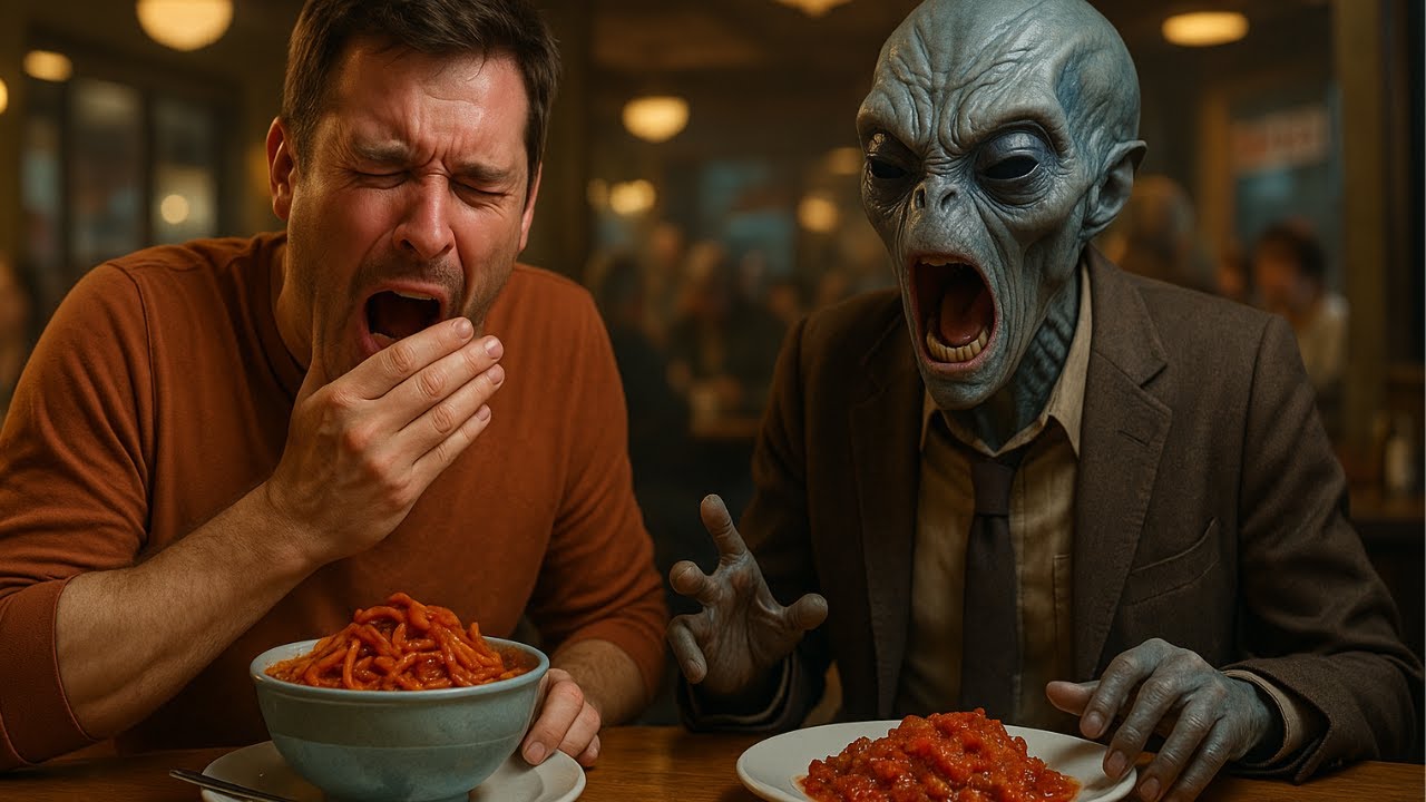 Alien Diplomat's Spicy Food Mishap 'Earth's cuisine is too spicy to be ...