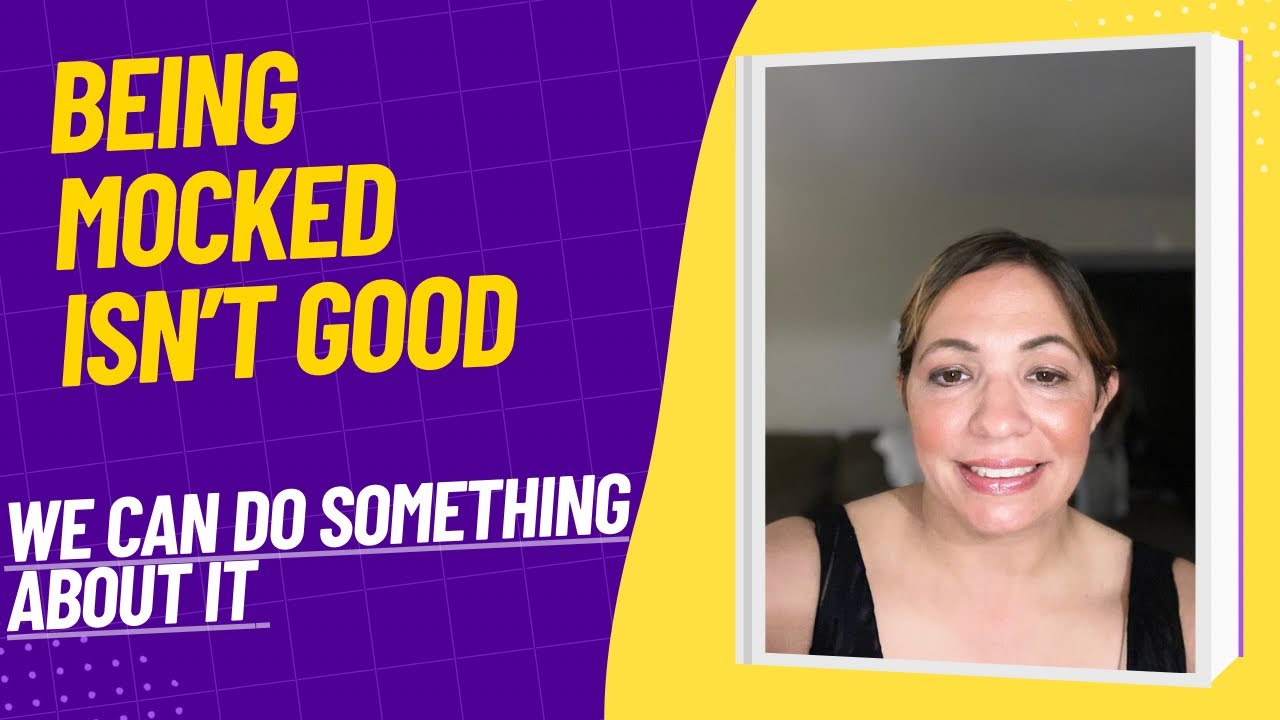 Being mocked is not a good feeling but we can do something. #mockery # ...