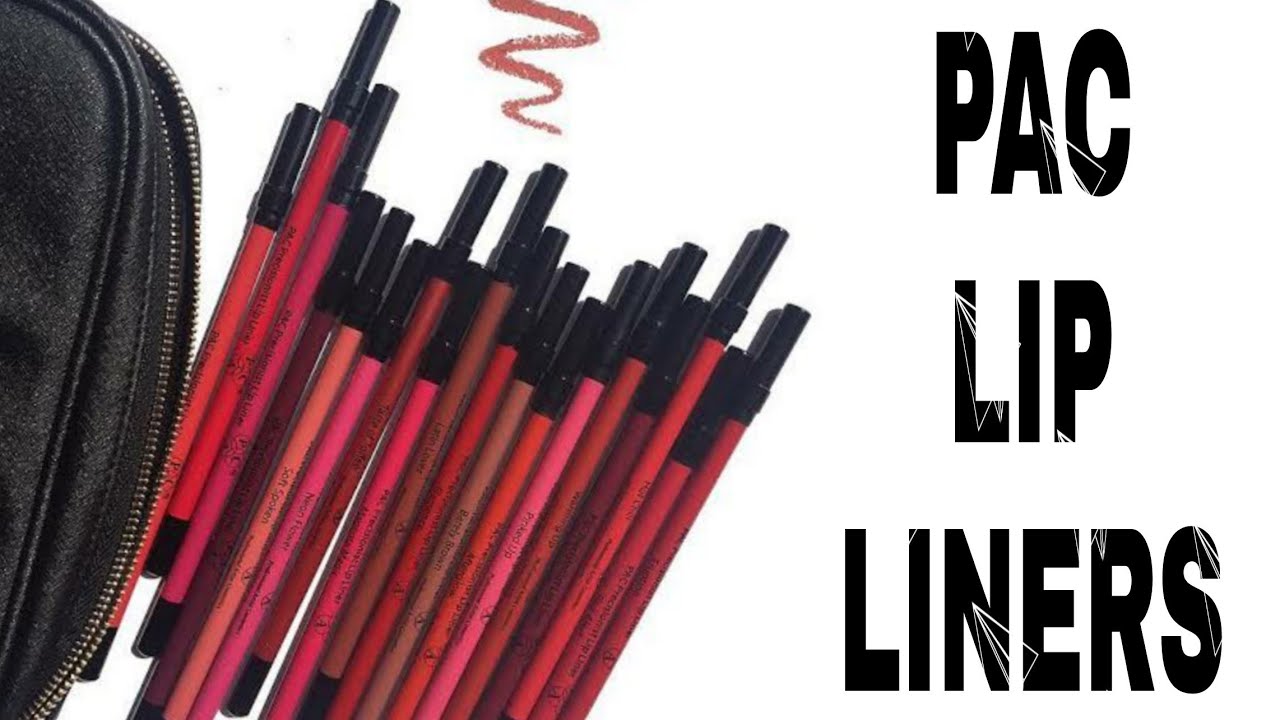 PAC LIP LINERS | Fuchsia Tales - YouTube