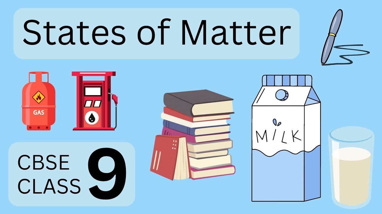 States of Matter | Matter in our Surroundings - P4| CBSE class - 9 ...