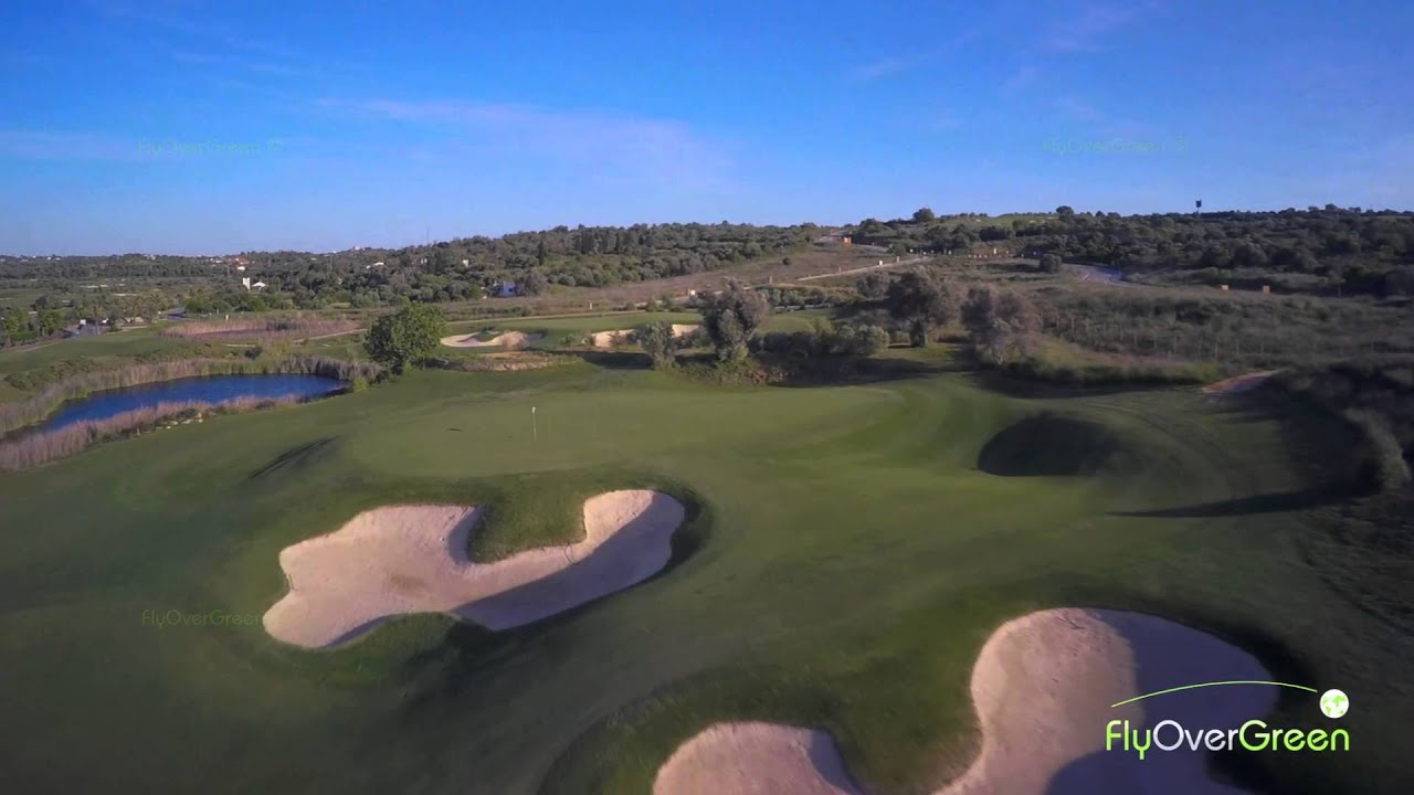 Oceanico Amendoeira - drone aerial video - Faldo - Hole#17 - YouTube