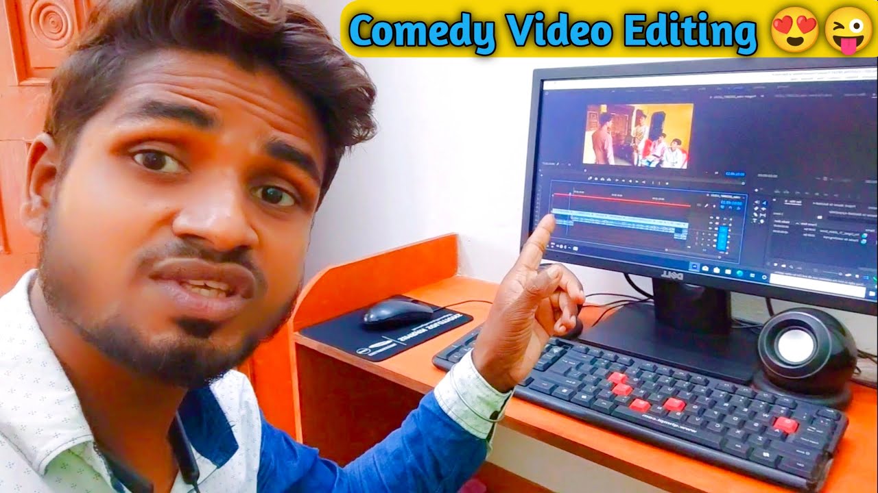 वीडियो एडिटिंग | Funny Editing of Videos with Vlogging | Editing Videos for Fun - YouTube