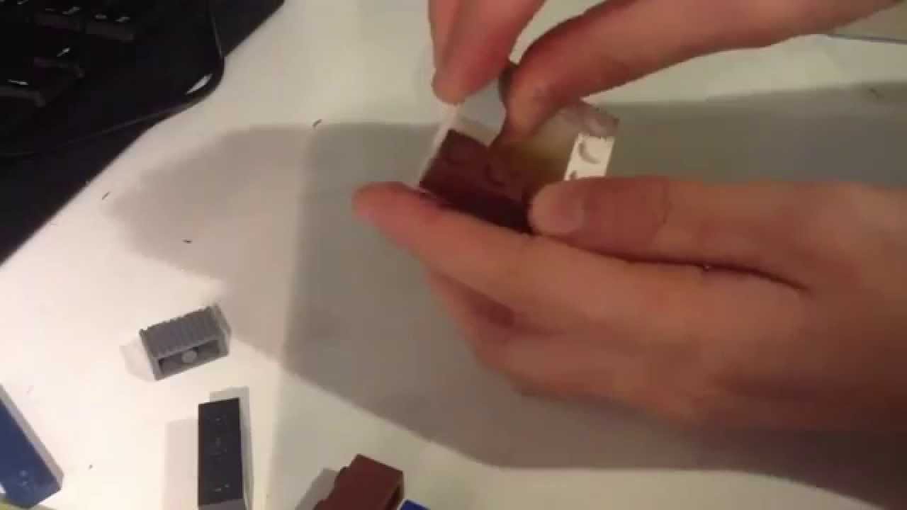 How to make a Lego recycle bin or trash can - YouTube