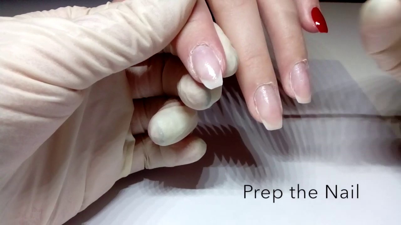 Foundation Overlay Natural Nail - YouTube