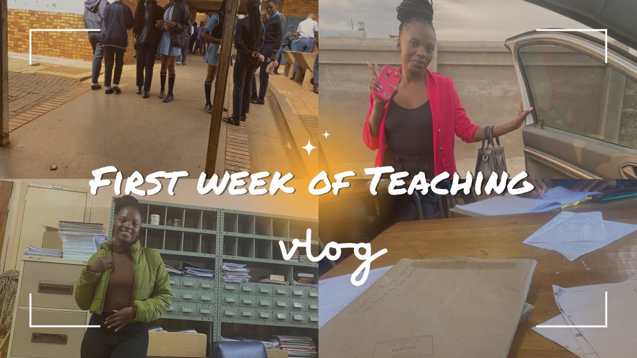 First week of teaching | Practical Teaching Vlog - YouTube