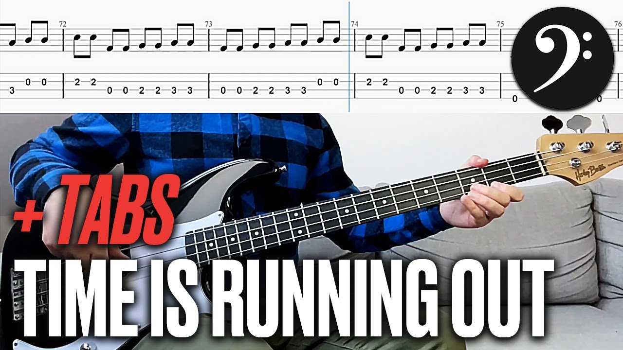 Muse – Time Is Running Out BASS COVER + TABS - YouTube