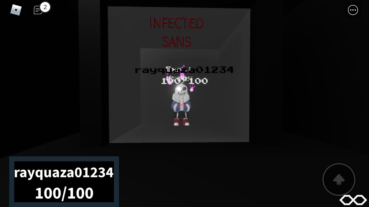 Undertale random au meet: infected sans showcase - YouTube