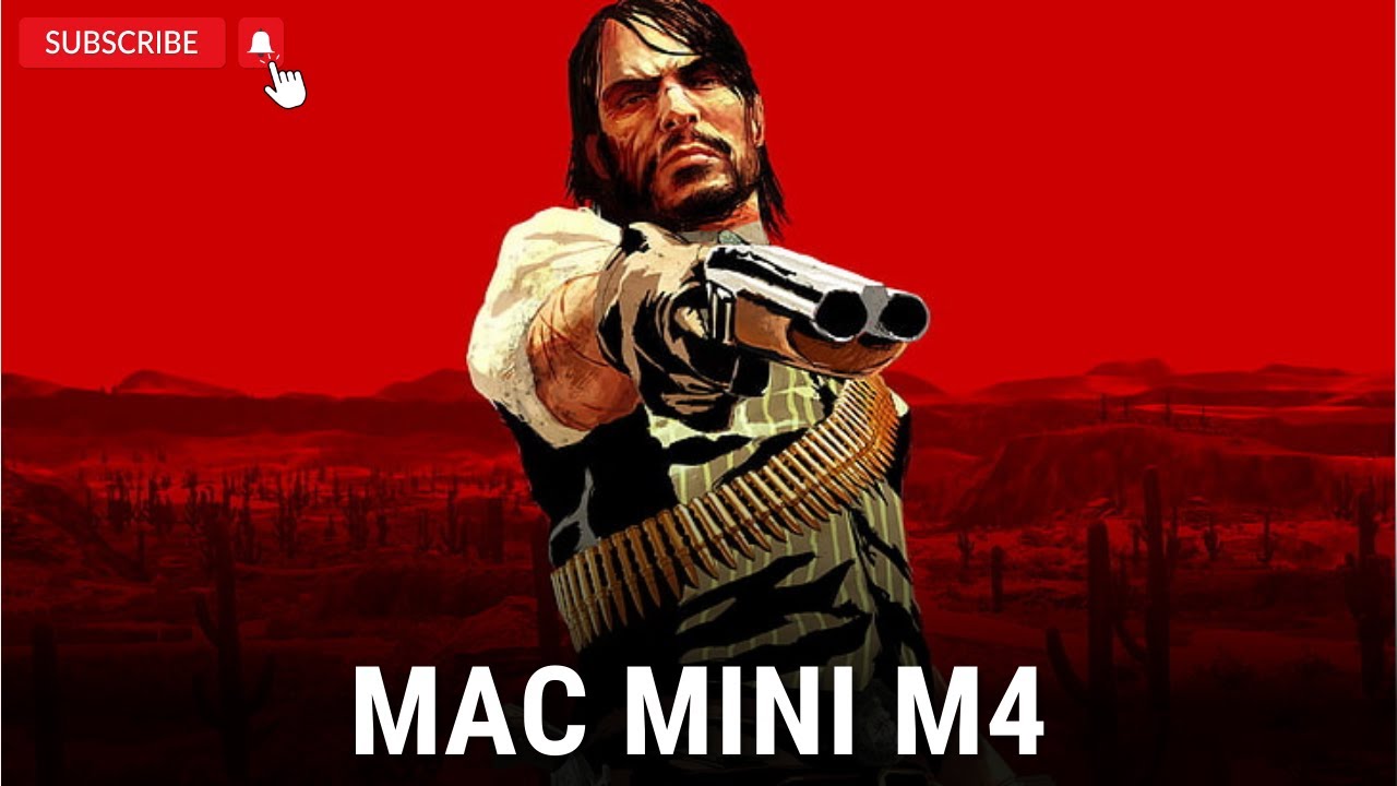 Red Dead Redemption - Mac Mini M4 | Crossover GPTK | FPS Overlay - YouTube