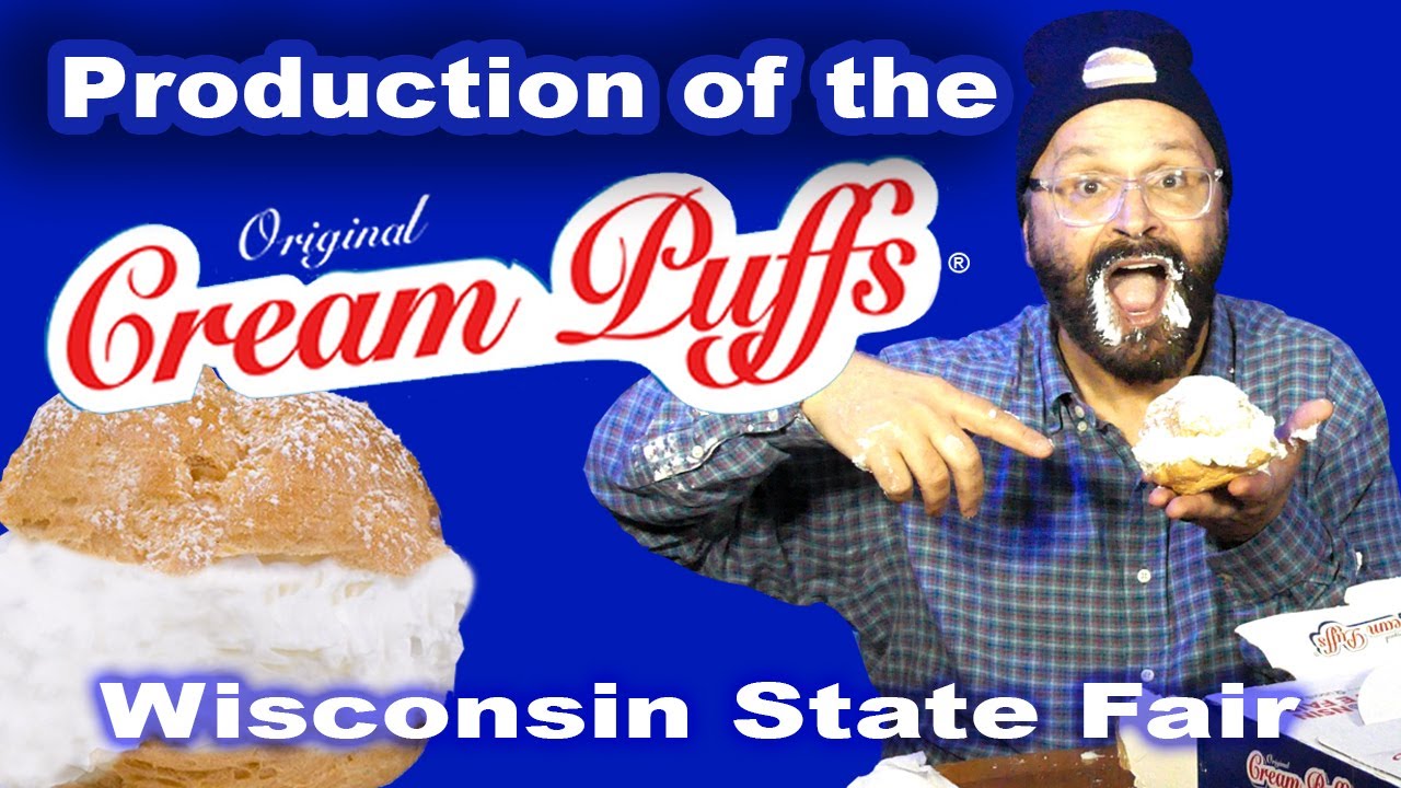 How to Make the Original Cream Puff - Wisconsin State Fair Cream Puff ...