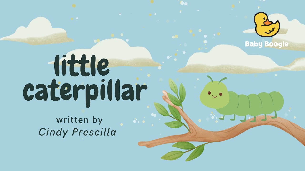 LITTLE CATERPILLAR (작은 애벌레) BABY BOOGLE | BABY SENSORY KIDS STORY ...