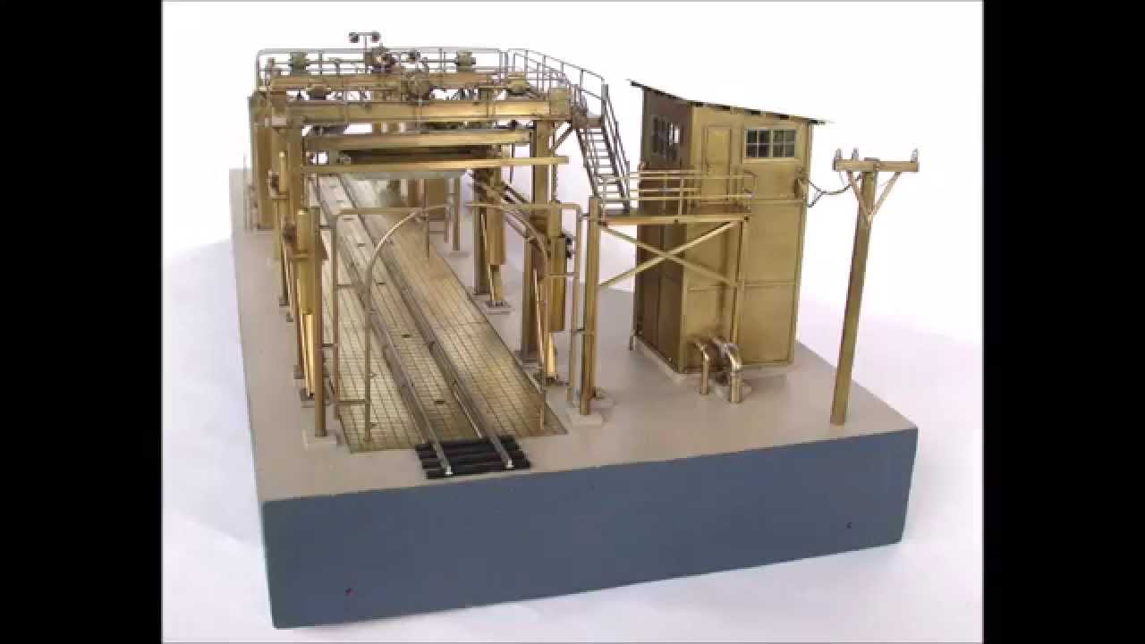 HO Scale Brass Model Vista Dome Passenger Car Wash - YouTube