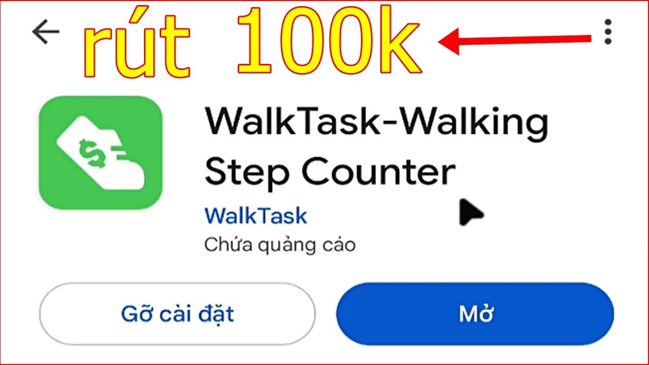 App Walk Task Đi Bộ Kiếm Tiền Trên Điện Thoại Mới Nhất 2024 - YouTube