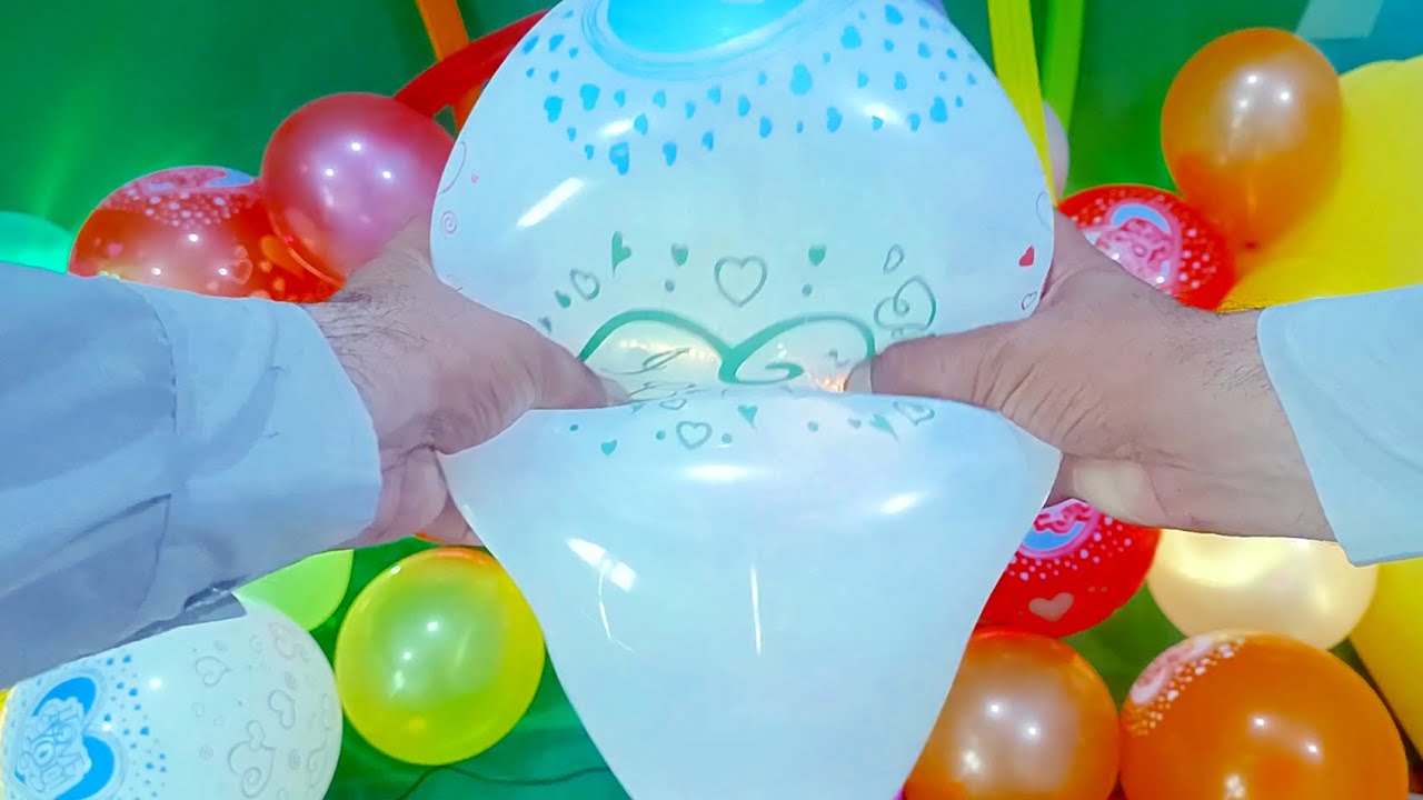 Balloon Popping And Inflating Sound For Satisfying and Mind Relaxing, 8 ...