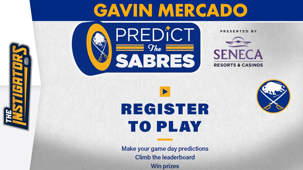 Predict the Sabres | Gavin Mercado | The Instigators - YouTube