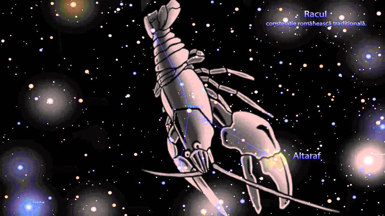 CONSTELAȚIA RACUL - CANCER - YouTube