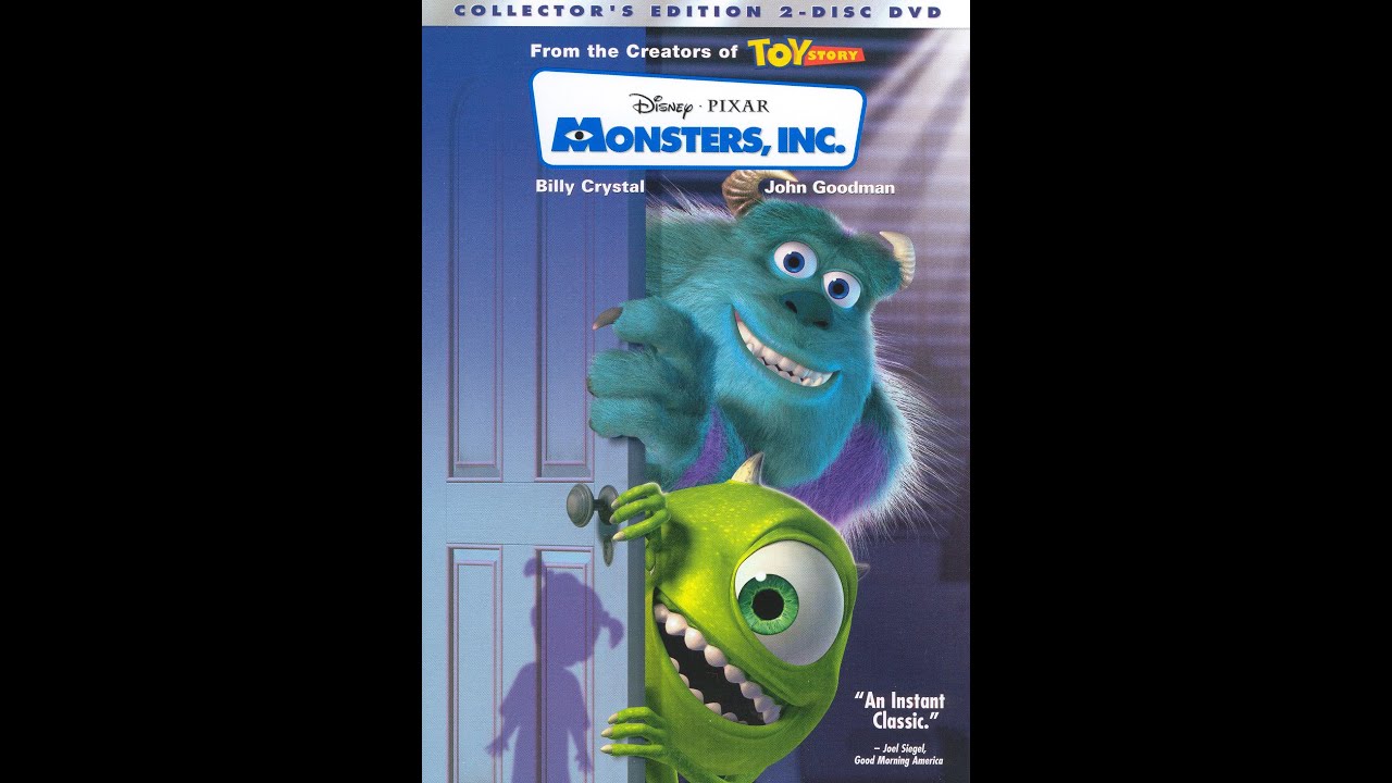 Opening to Monsters, Inc. 2002 DVD (Disc 1) - YouTube