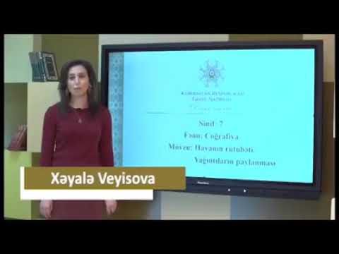 Dərs vaxtı Coğrafiya -7 - Havanın rütubəti, Yağıntıların paylanması