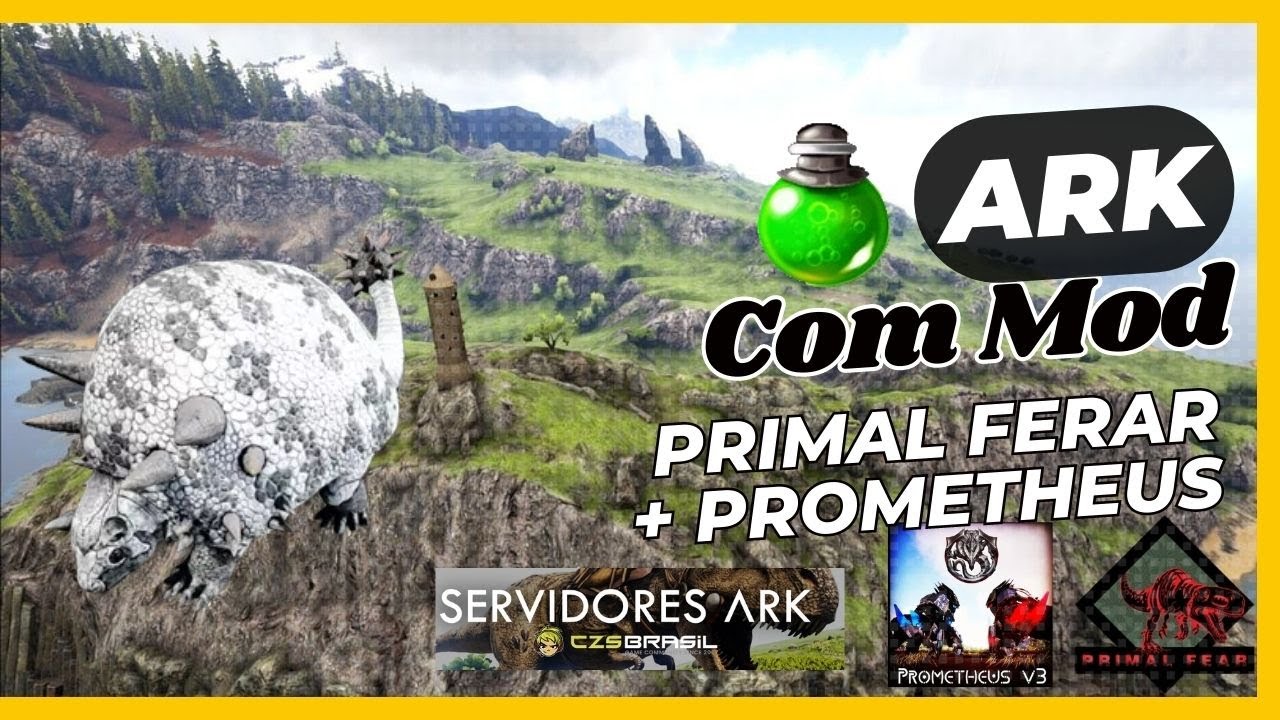 Ark Com Mods - Taming Potion e um tatu pra compensar as perdas - YouTube