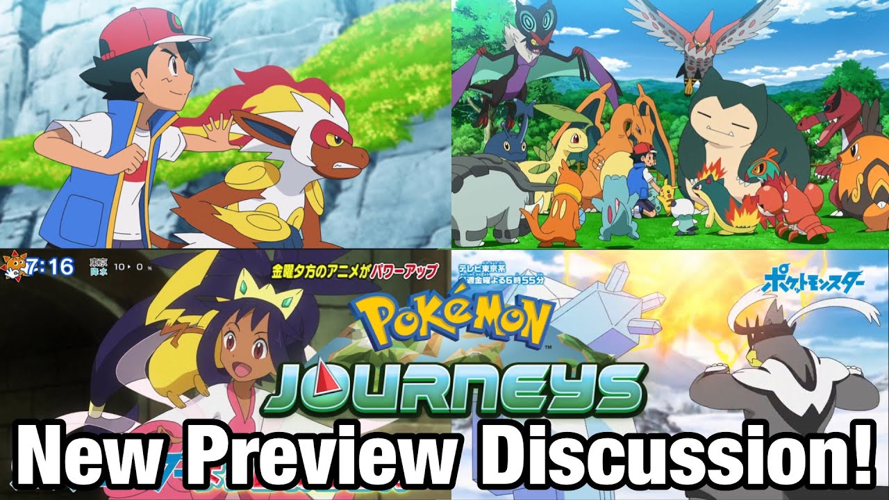 Ash’s Pokémon Return! Urshifu Appears! Champion Iris?! Pokémon Journeys ...
