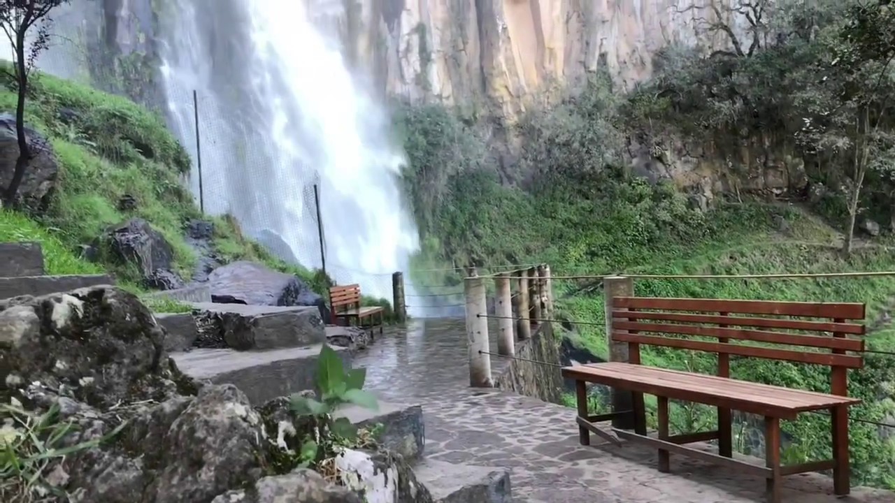 Salto de Quetzalapan en Chignahuapan en una 150cc - YouTube